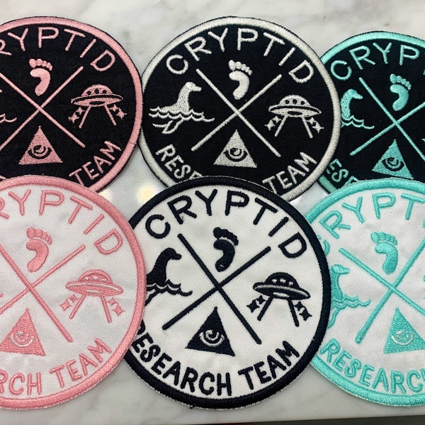 Cryptid Patches - Etsy
