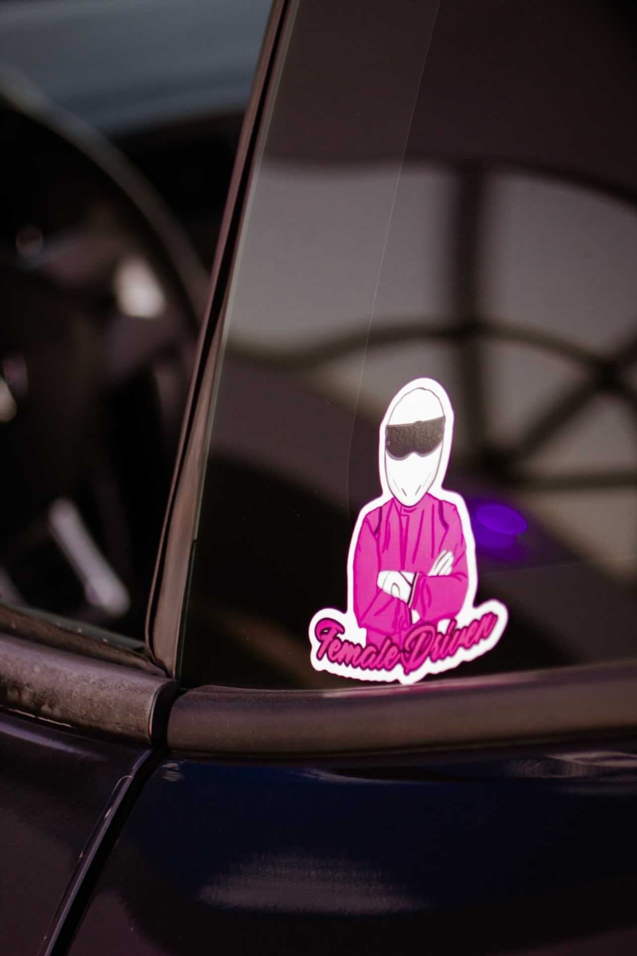 Femaledriven Stig Logo Sticker - Etsy