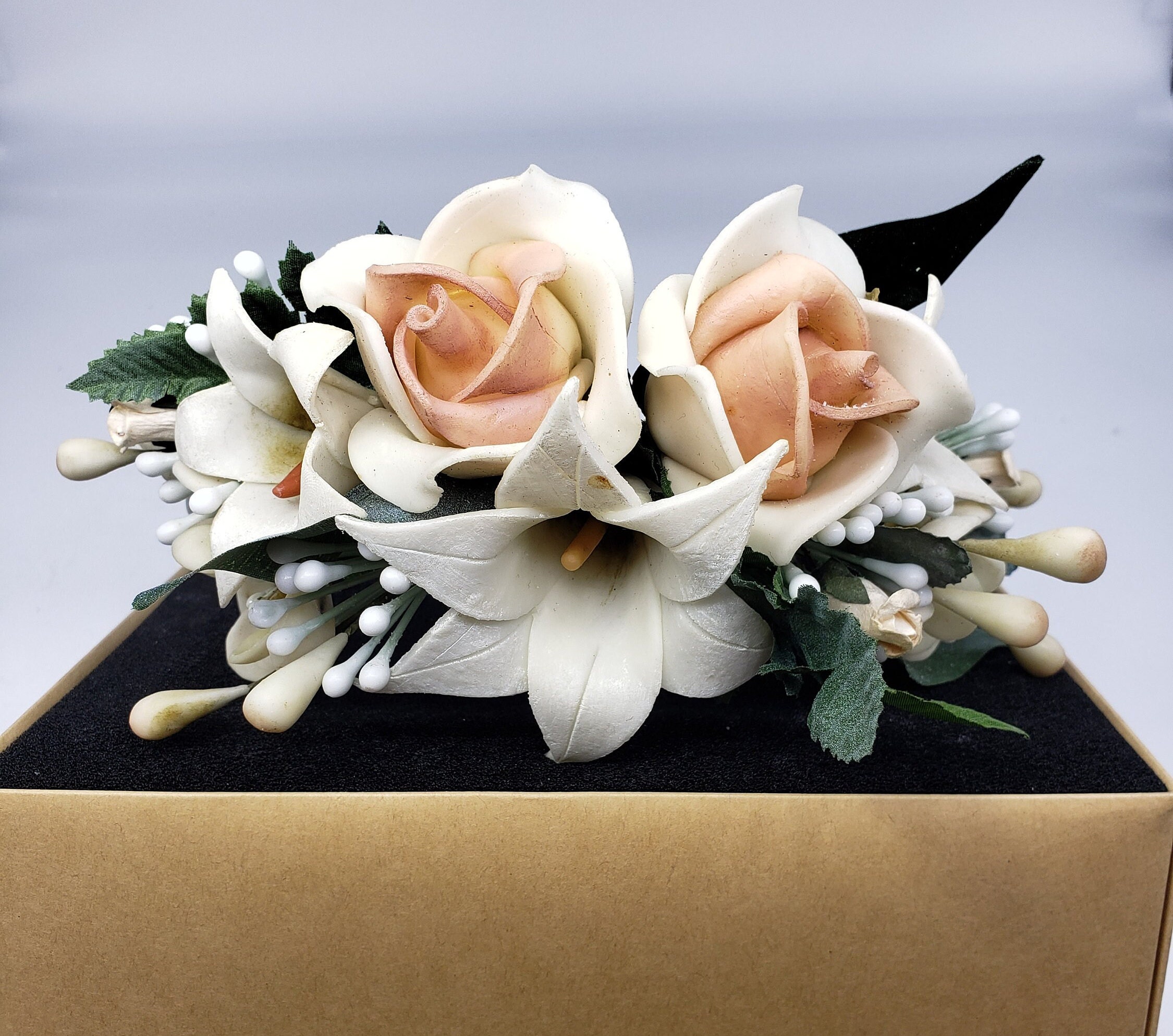 Handmade Wedding Accessories Set; Set Includes Wedding Lasso, Cascading ...