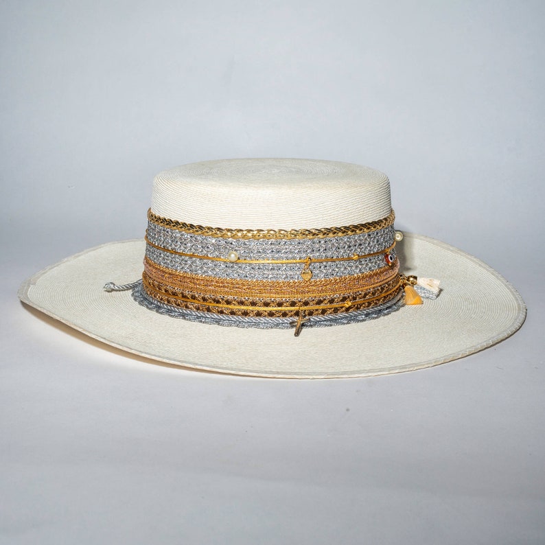 Zoey Ivory Hat Handmade High Quality - Etsy