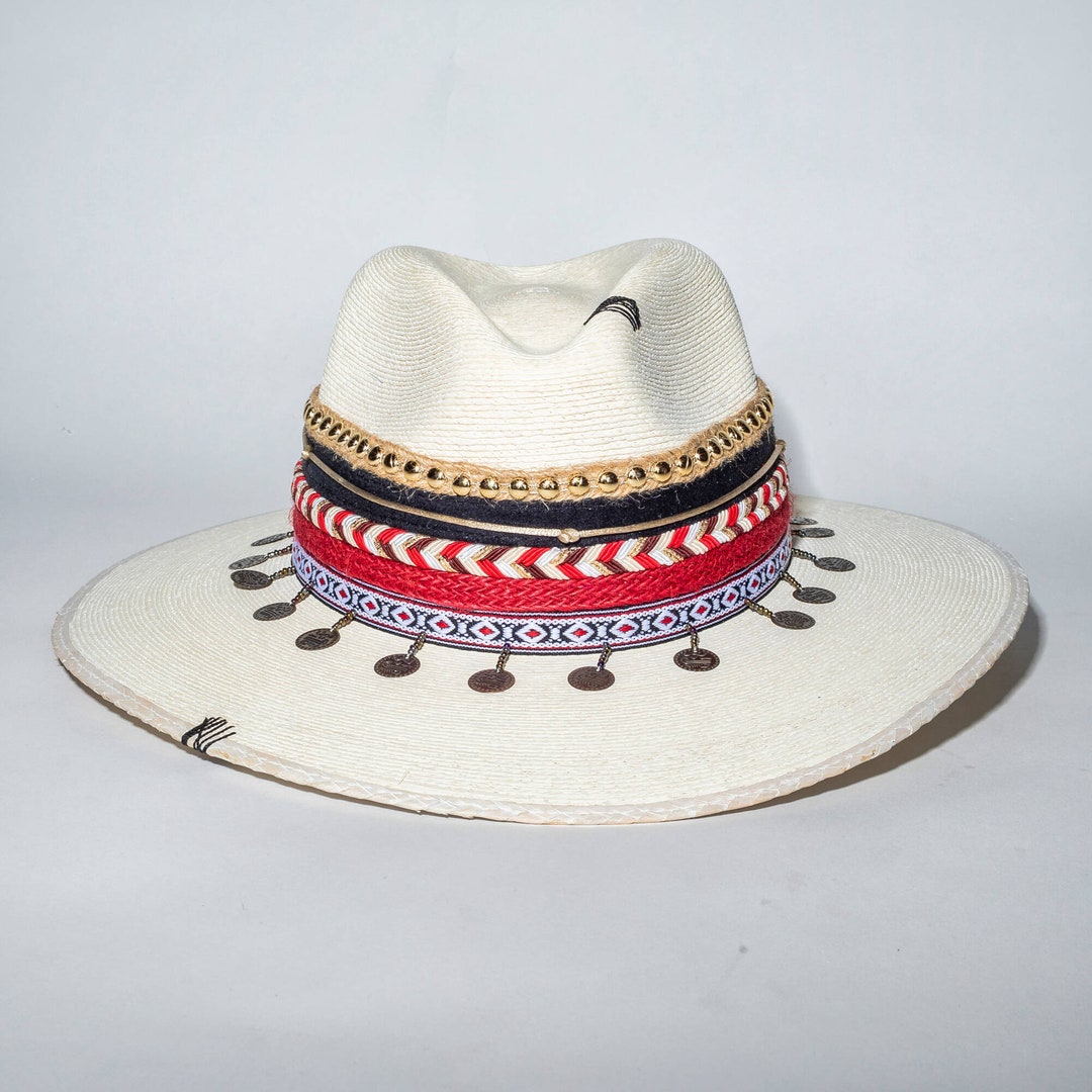 Raffia Ivory Hat Handmade High Quality - Etsy