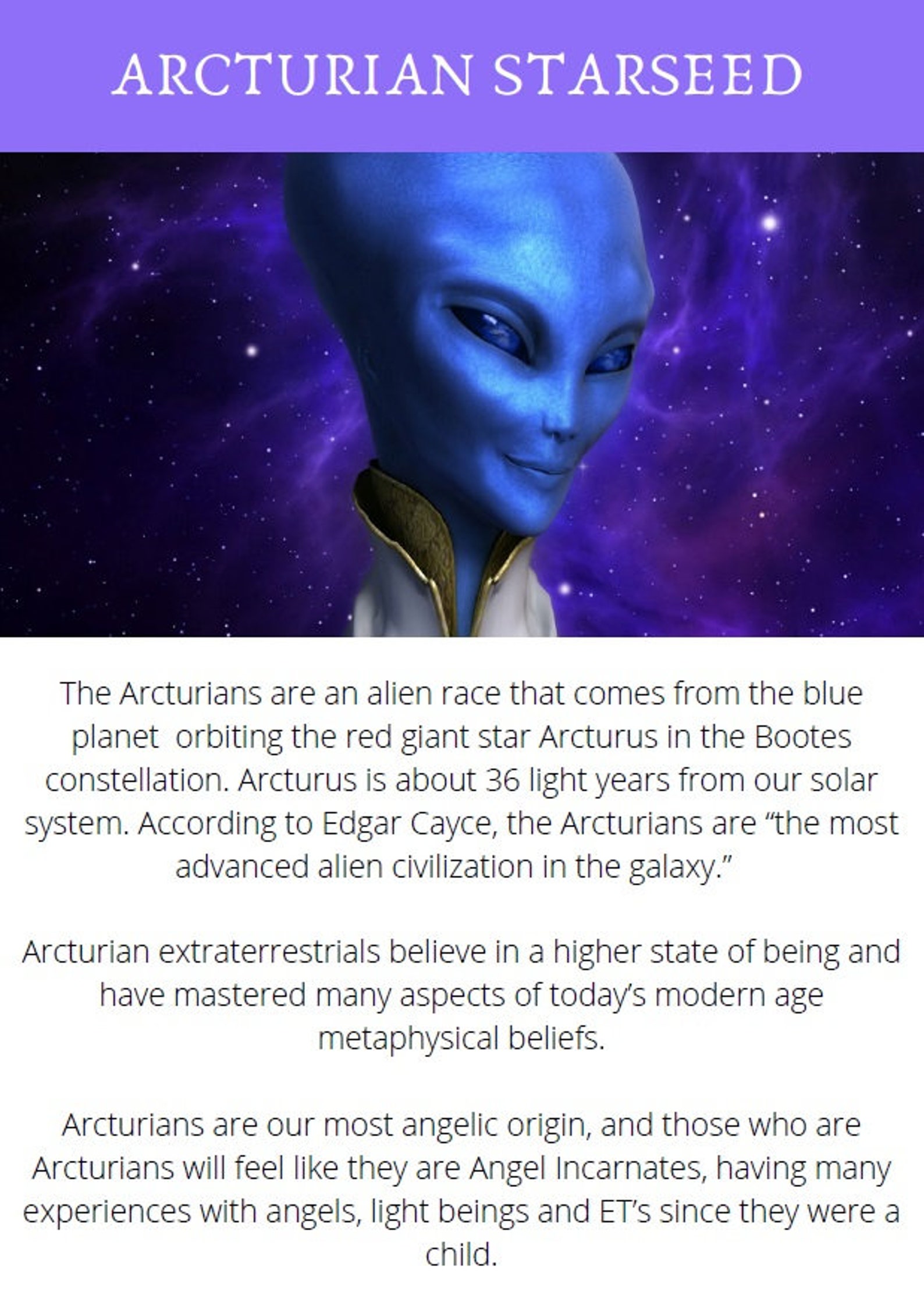 Starseed Origins Birth Chart Reading Alien Soul Origins | Etsy