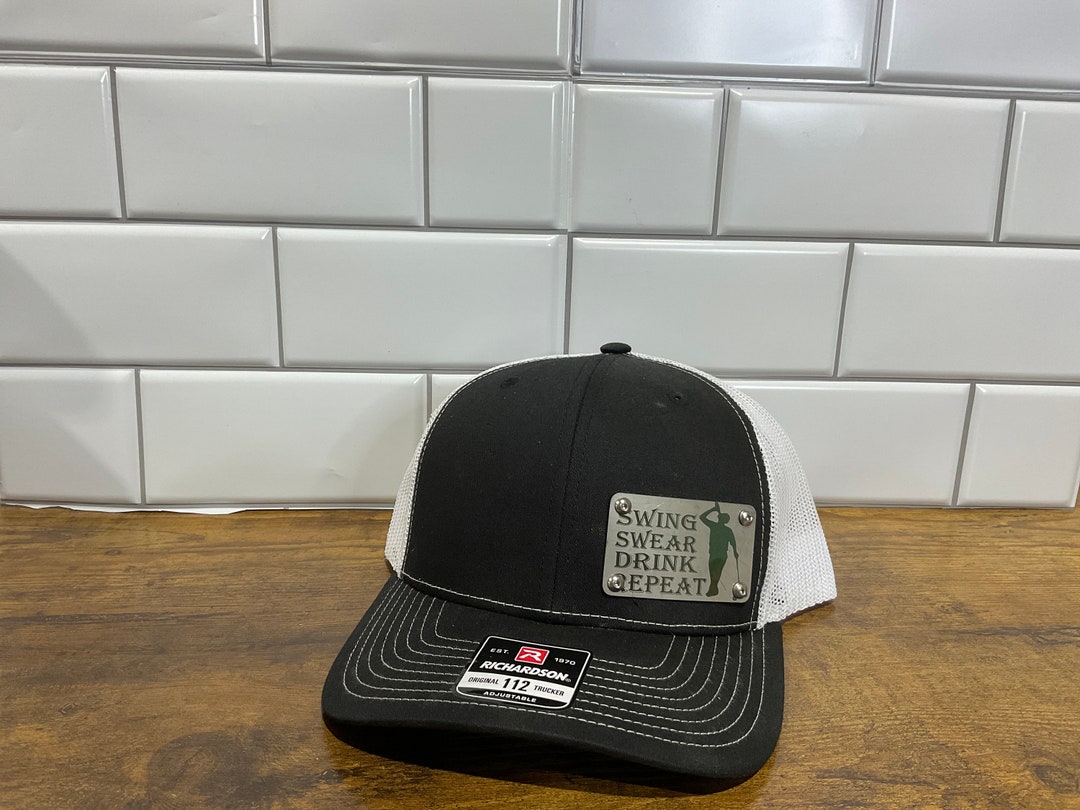 Hats With Metal Engraved Patches - Etsy