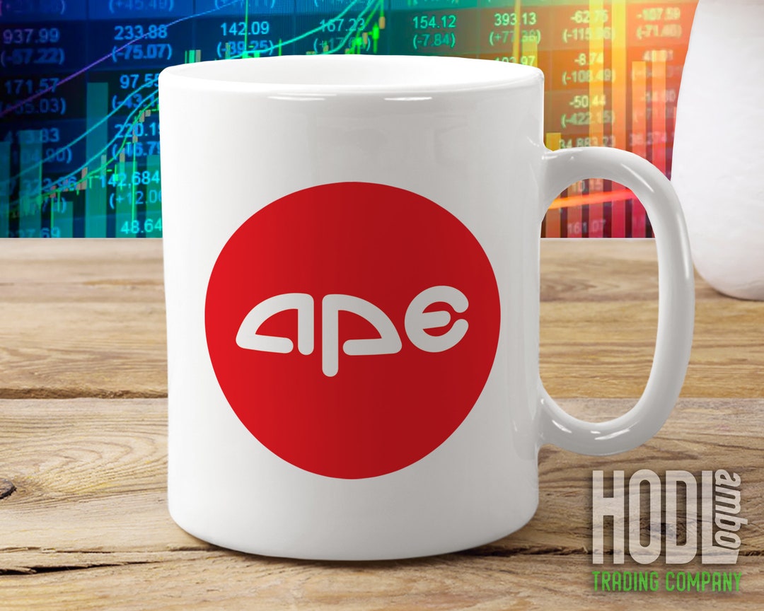 AMC Ape Logo Coffee Mug MOASS Coffee Mug AMC Short Squeeze Parody Mug ...