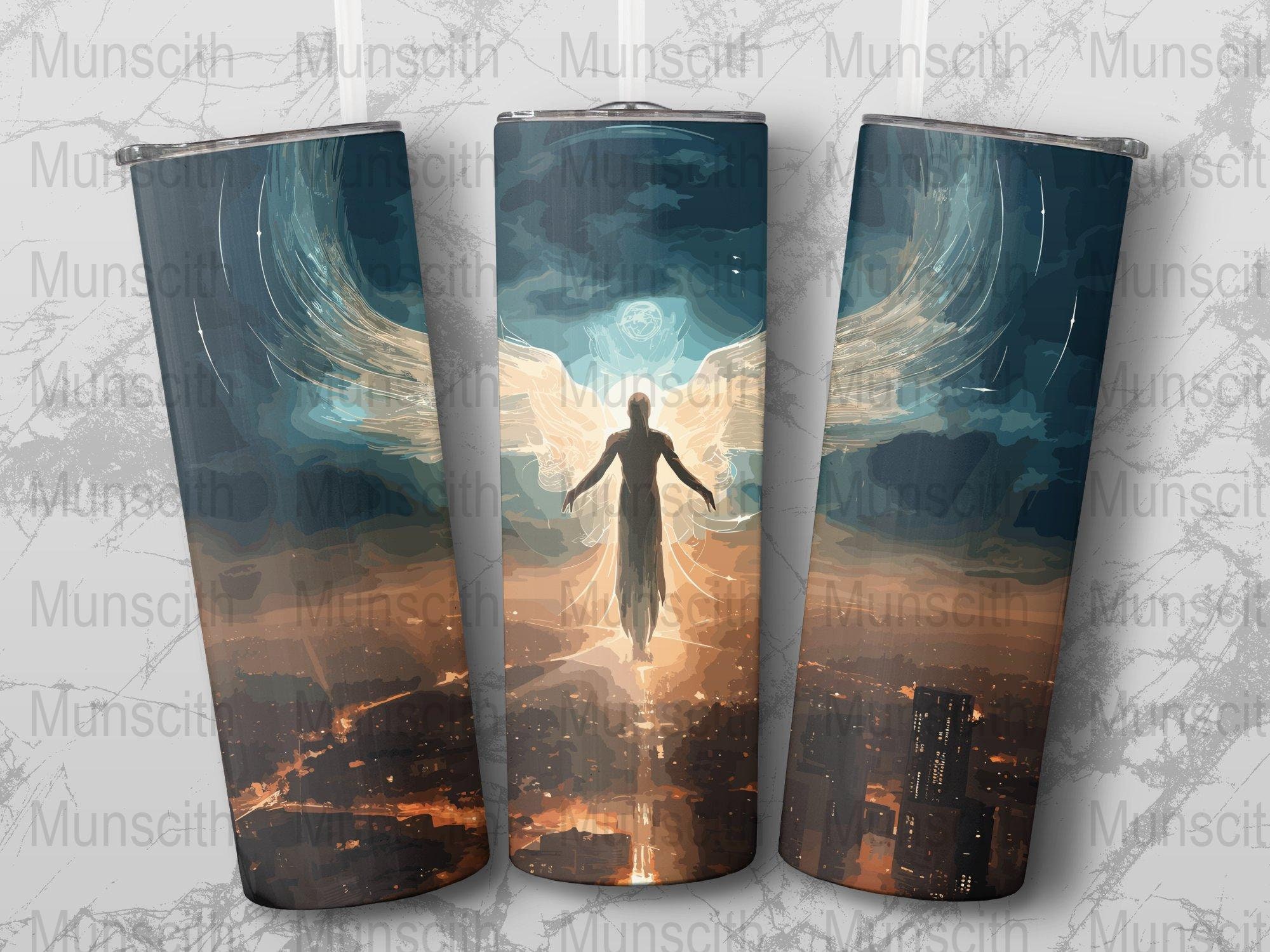 Angel Ascending Angel Wrap Guardian Wrap Religious Wrap - Etsy