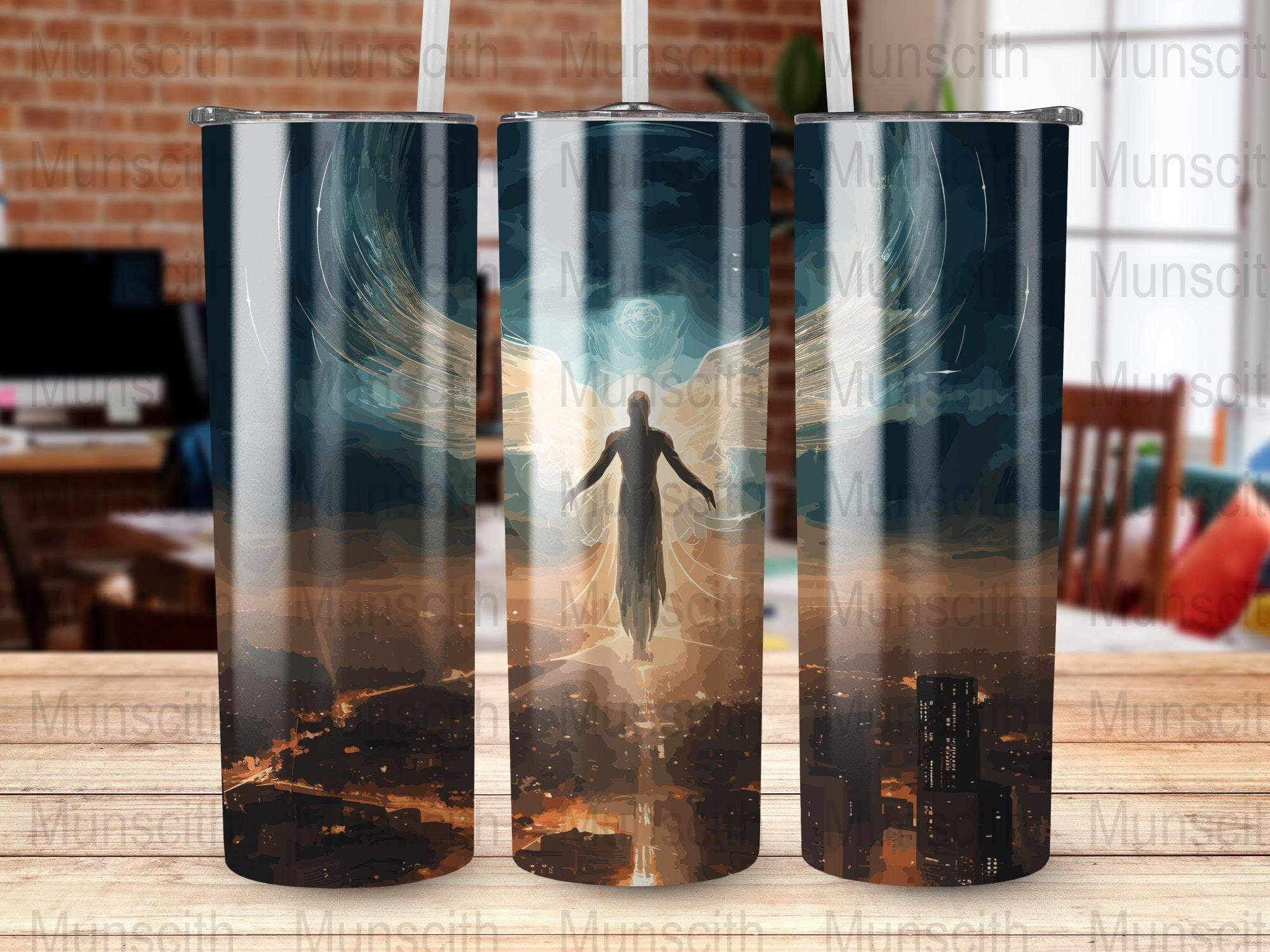 Angel Ascending Angel Wrap Guardian Wrap Religious Wrap - Etsy