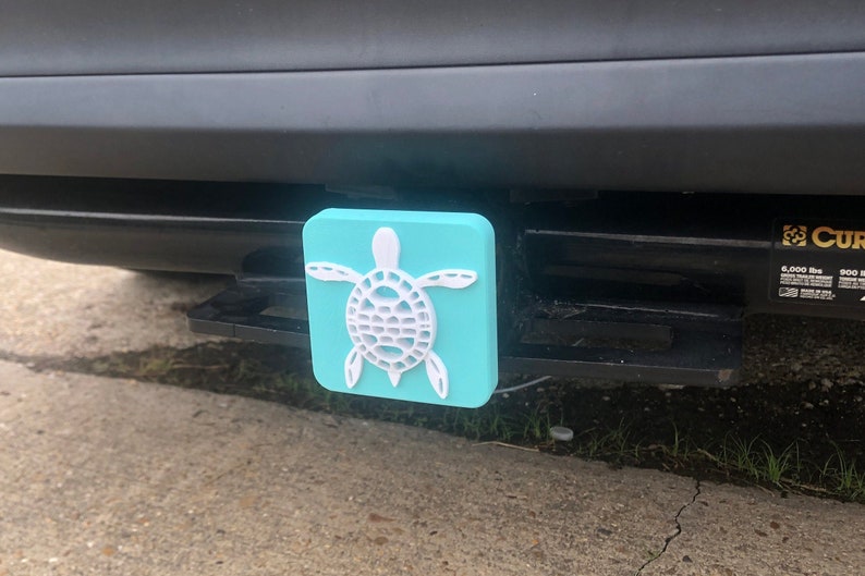 Sea Turtle Tow Hitch Cover - Etsy
