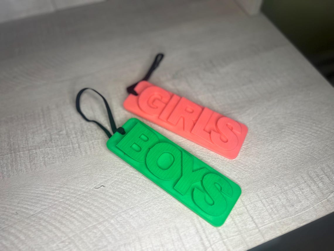 Bathroom Hall Pass (other Passes Available) - Etsy