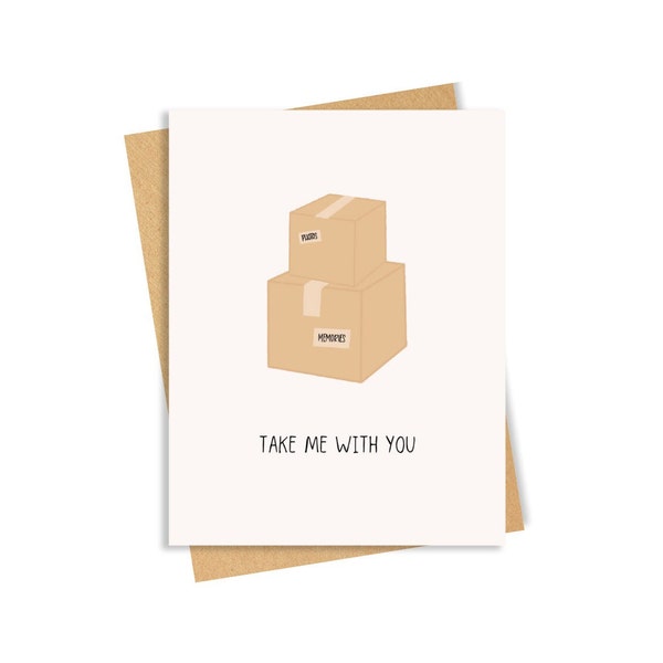 Birthday Moving Away Card - Etsy