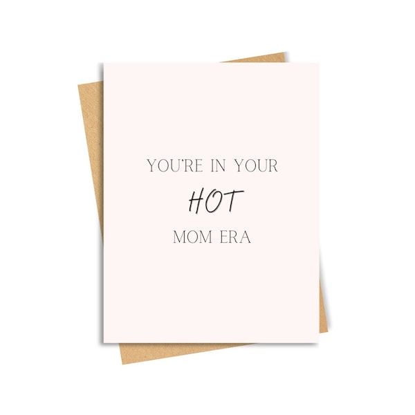 Card for New Mom - Etsy