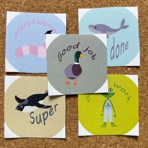 10x Circle Reward Stickers for Teachers - Etsy