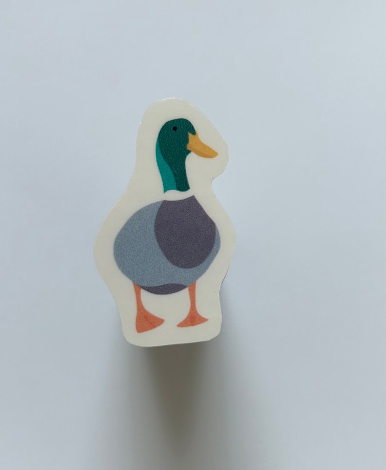 2 X Duck Stickers - Etsy UK