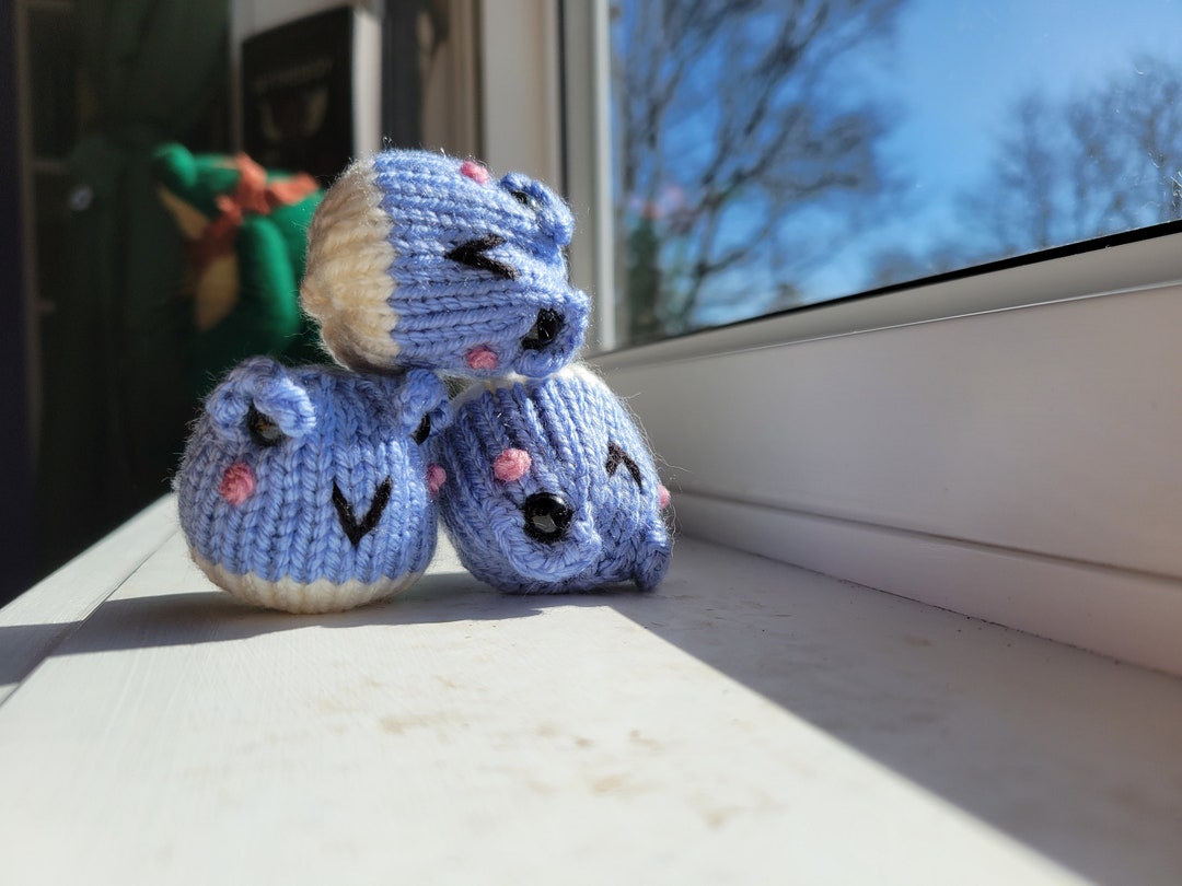 Little Frog Toy With NO Legs Hand Made Stuffy Hand Knit Plush Small ...