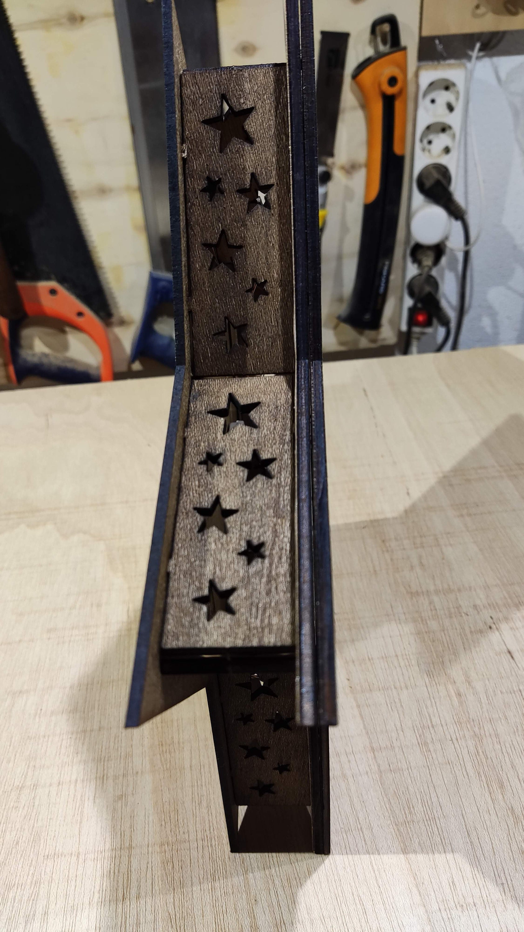 Star Light Lightbox AI / DXF / SVG Cnc Plans With Pdf Assembly ...