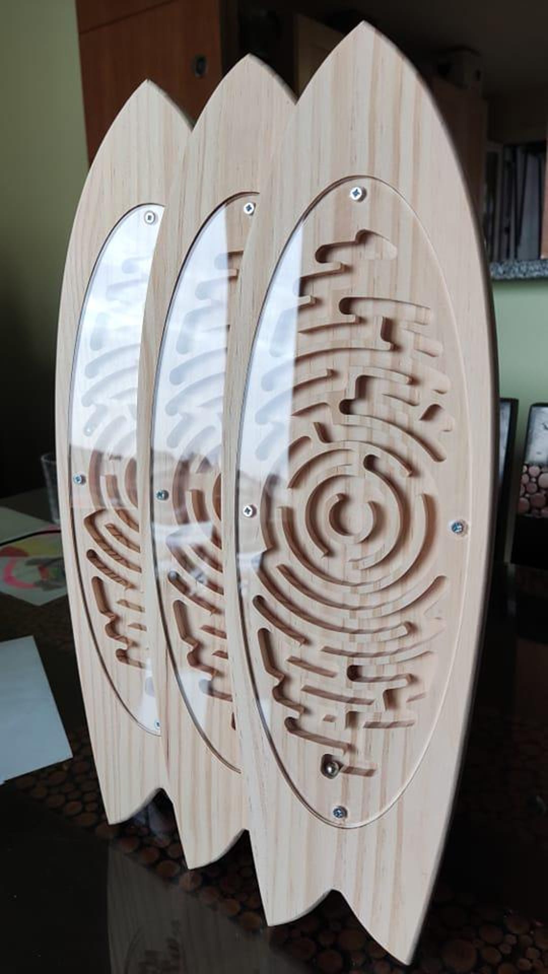 Surfboard Maze CNC File – Wooden Toy Project DXF Plan (digital Download ...