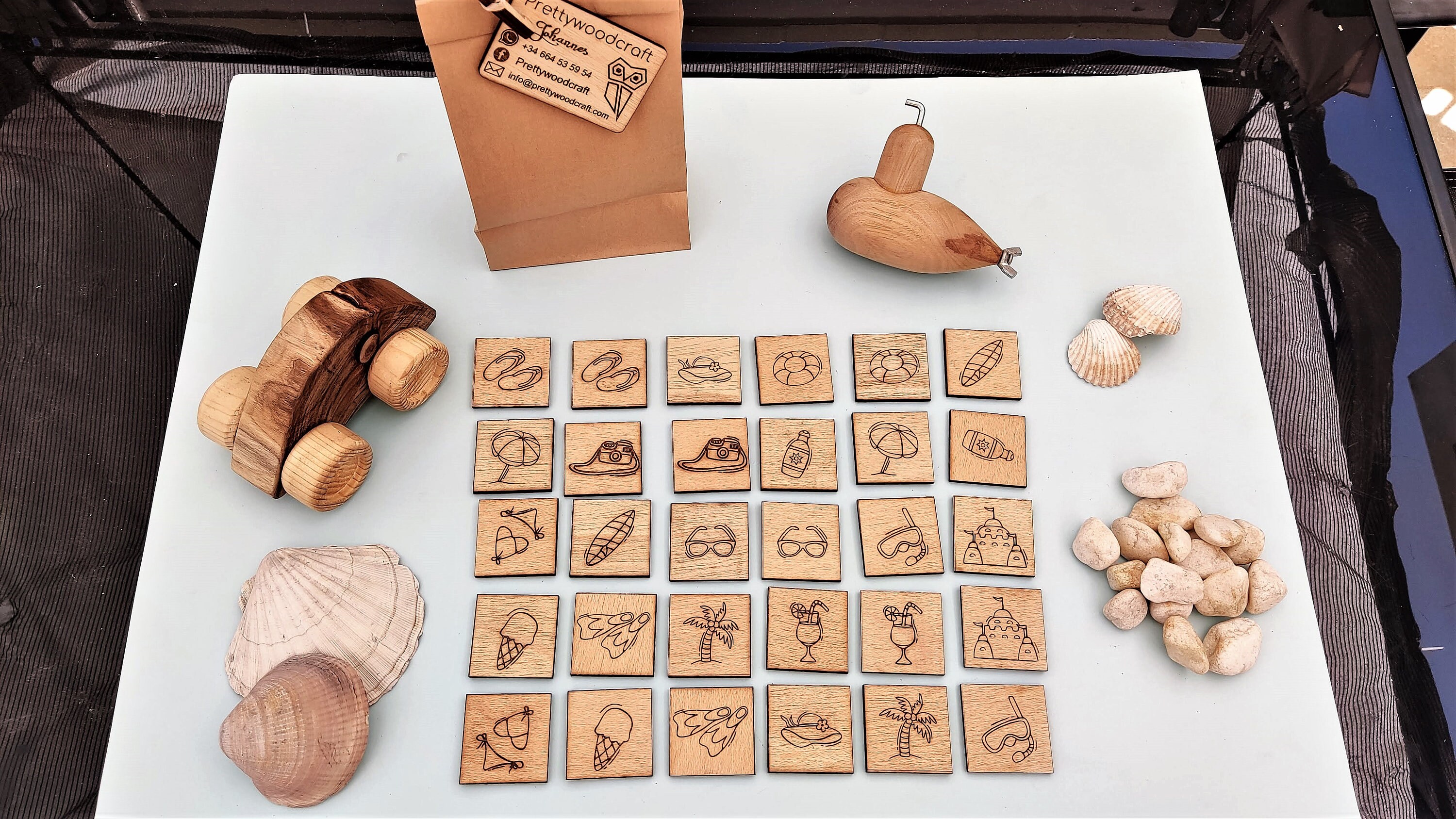 Wooden Memory Game Laser Cnc AI DXF SVG Files 15 Designs - Etsy