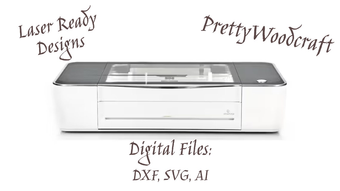 Patterns for Lightburn & Glowforge Svg, Dxf, AI Flowers, Herringbone ...