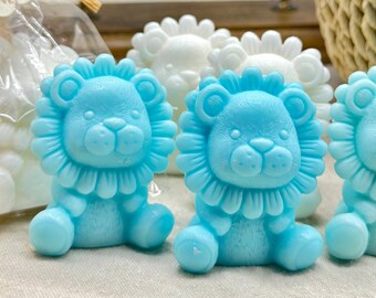 Cute Lion Soap, Safari Baby Shower Favors, Wild One Animals Birthday ...