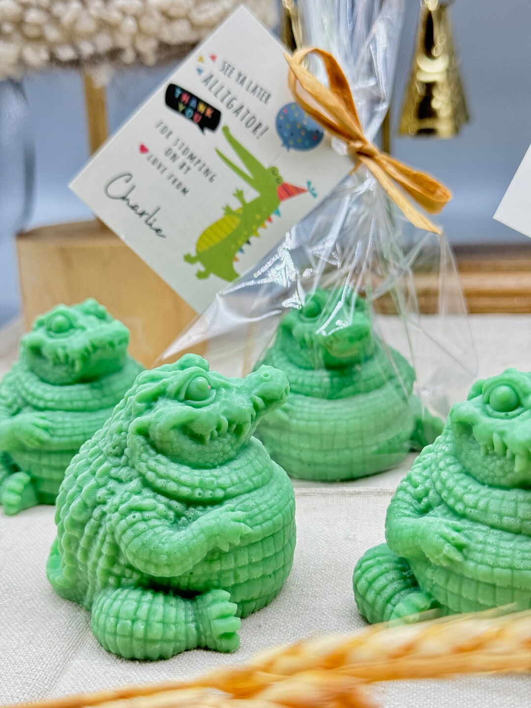 Alligator Soap Favors: Handmade Organic Goat Milk, Crocodile Baby ...