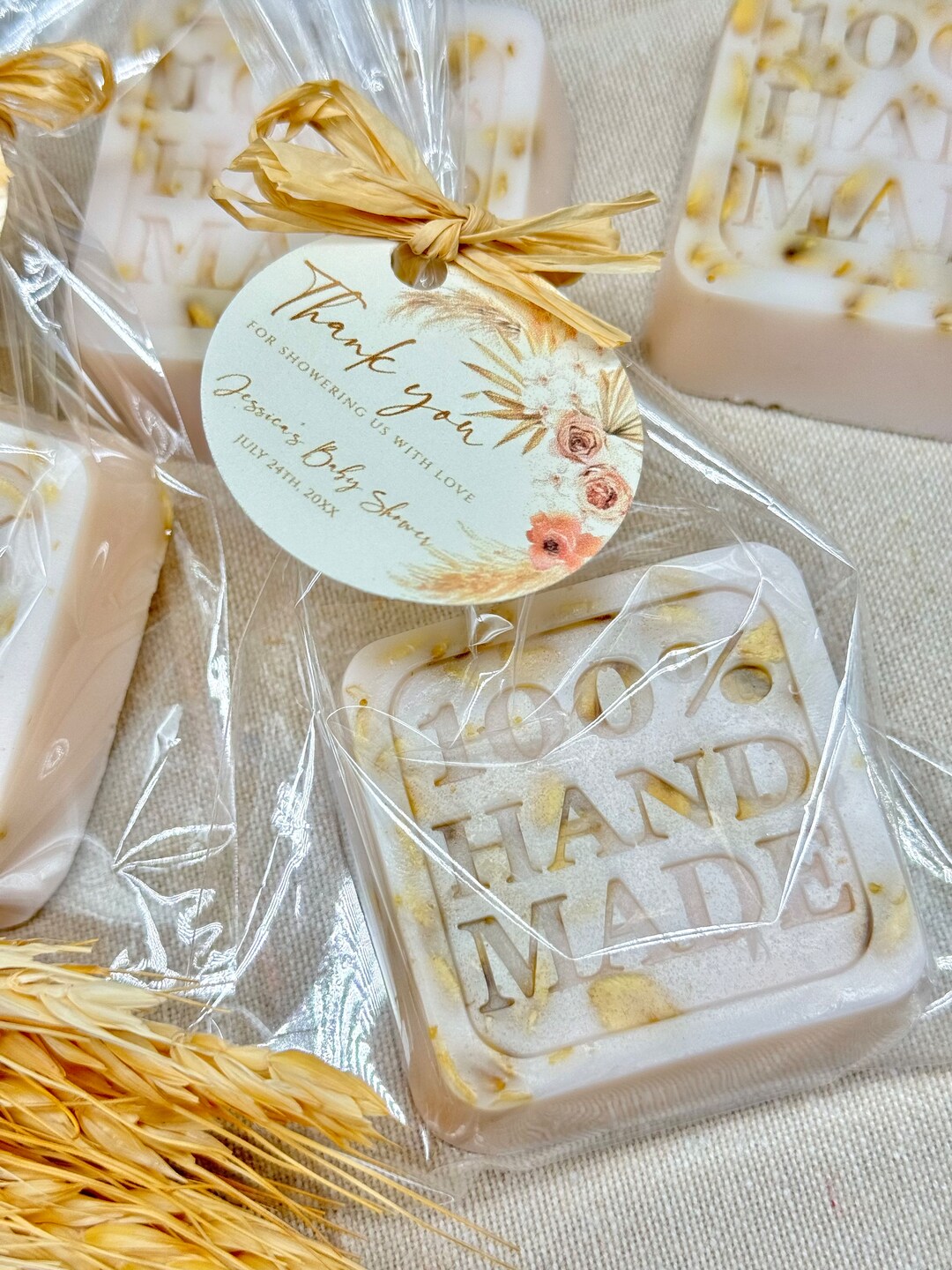 Oatmeal Soap Favor, Bohemian Wedding Party, Boho Bridal Shower ...