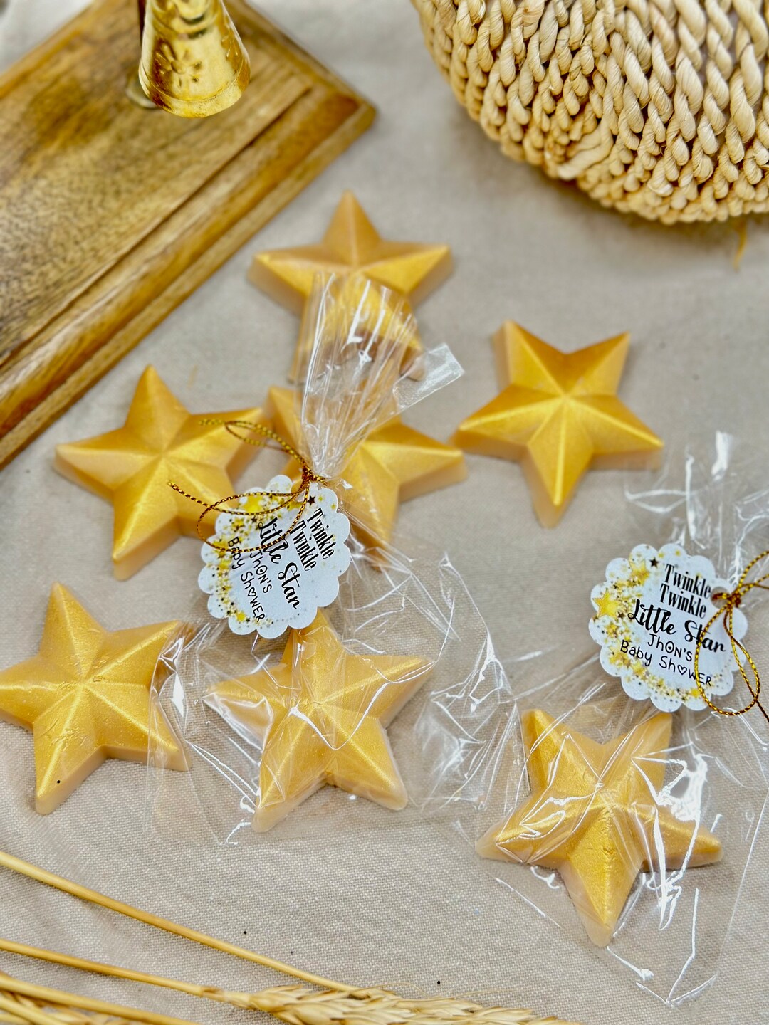 Gold Star Goat Milk Soap Favors: Baby Shower Gifts in Bulk - Etsy