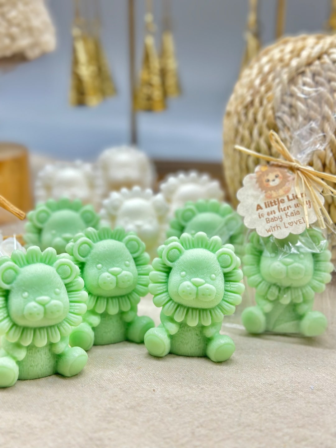 Cute Lion Soap, Safari Baby Shower Favors, Wild One Animals Birthday ...