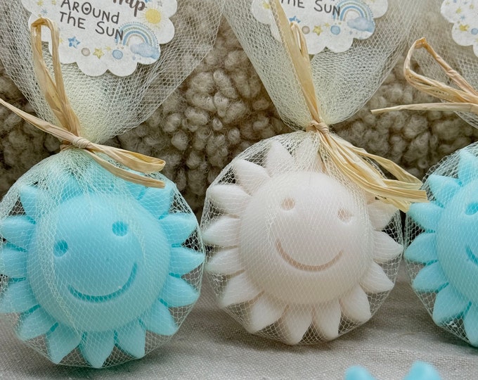 Sun Baby Shower Soaps FRESH LEMON SCENT You Are My Sunshine Baby Shower ...
