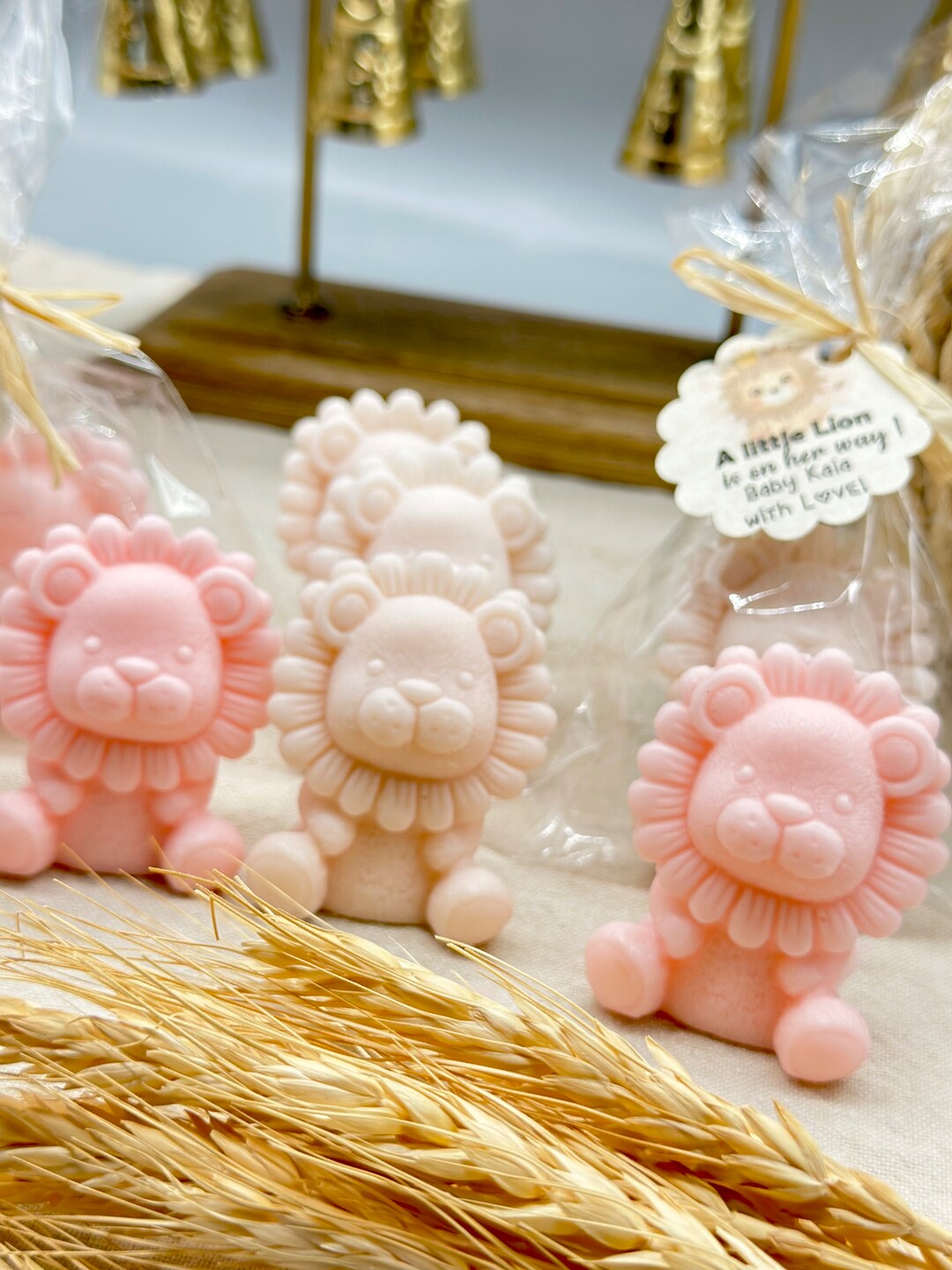 Cute Lion Soap, Safari Baby Shower Favors, Wild One Animals Birthday ...