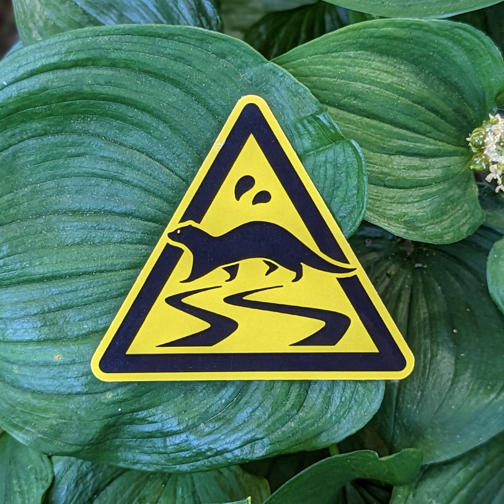 SLIPPERY WHEN WET Vinyl Sticker - Etsy