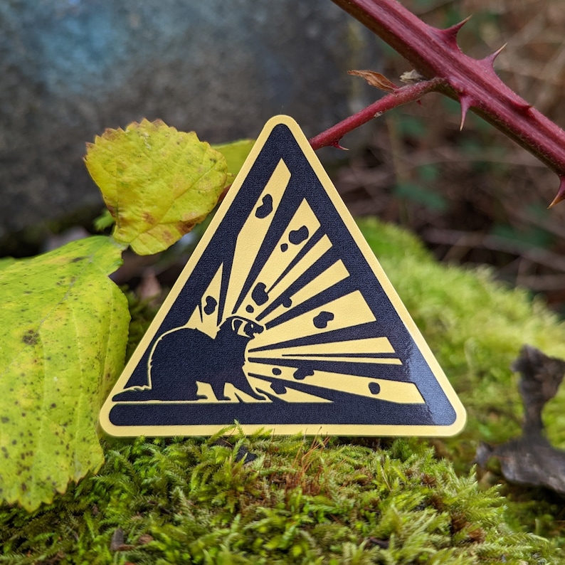 EXPLOSIVE Vinyl Sticker - Etsy