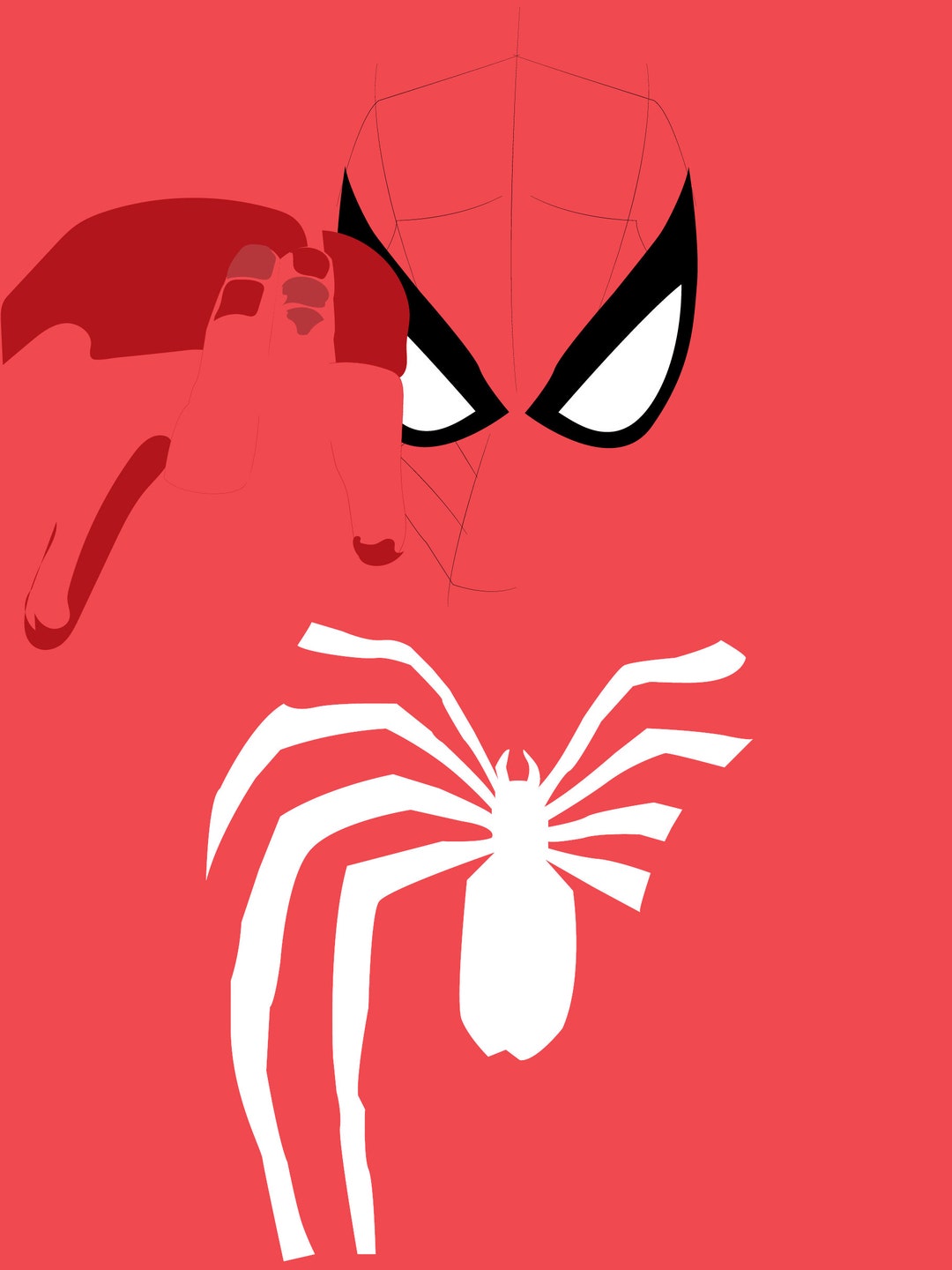 Spiderman PS4 Poster Art Digital Download - Etsy