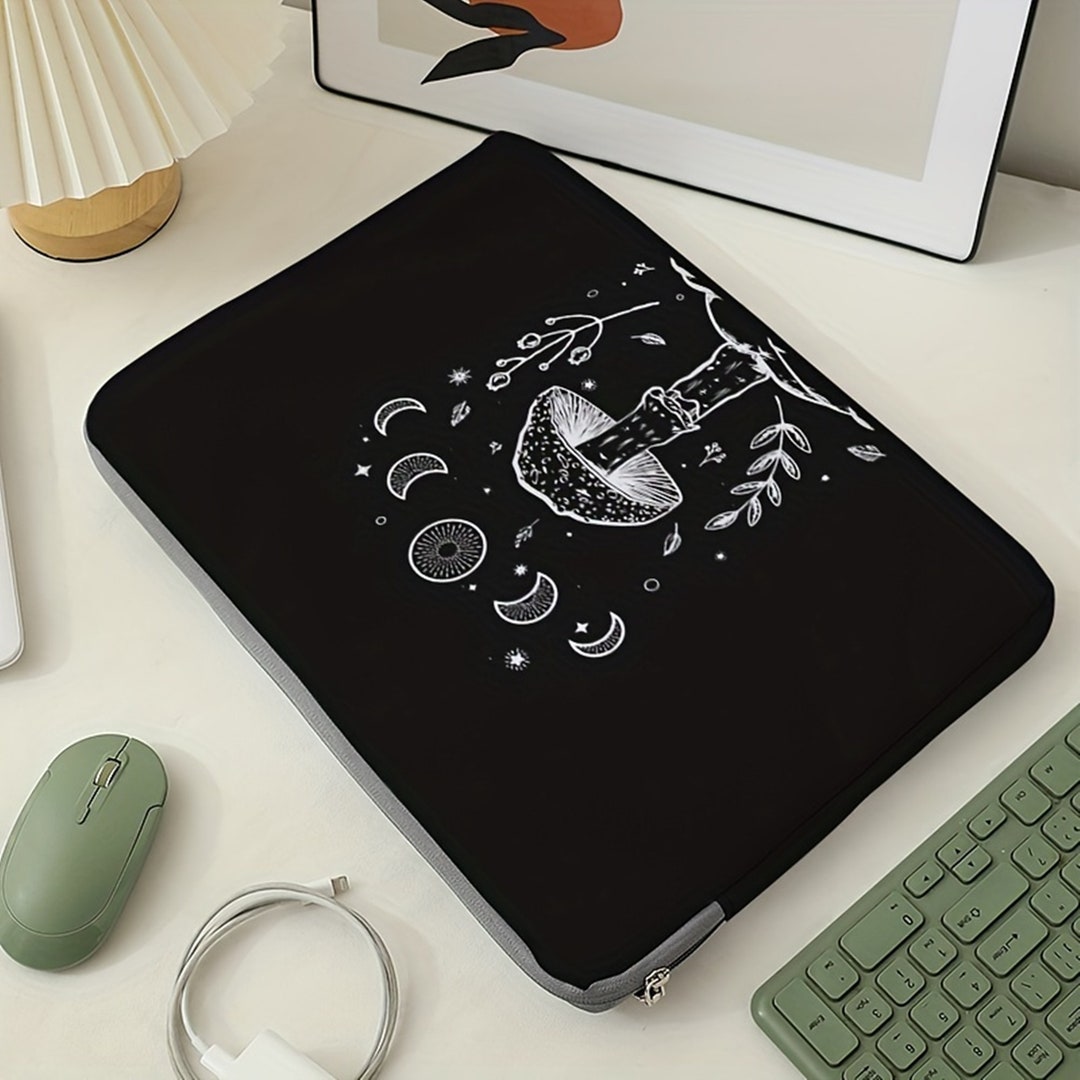 Printed Laptop Bag Computer Fabric Cover Accessories Soft - Etsy