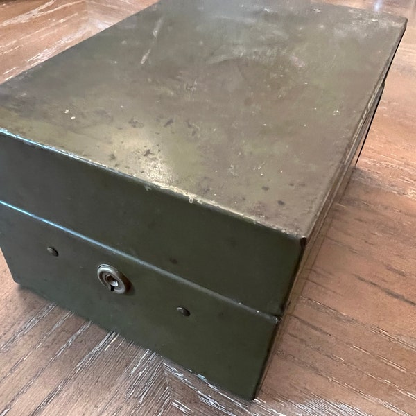 Vintage File Box - Etsy