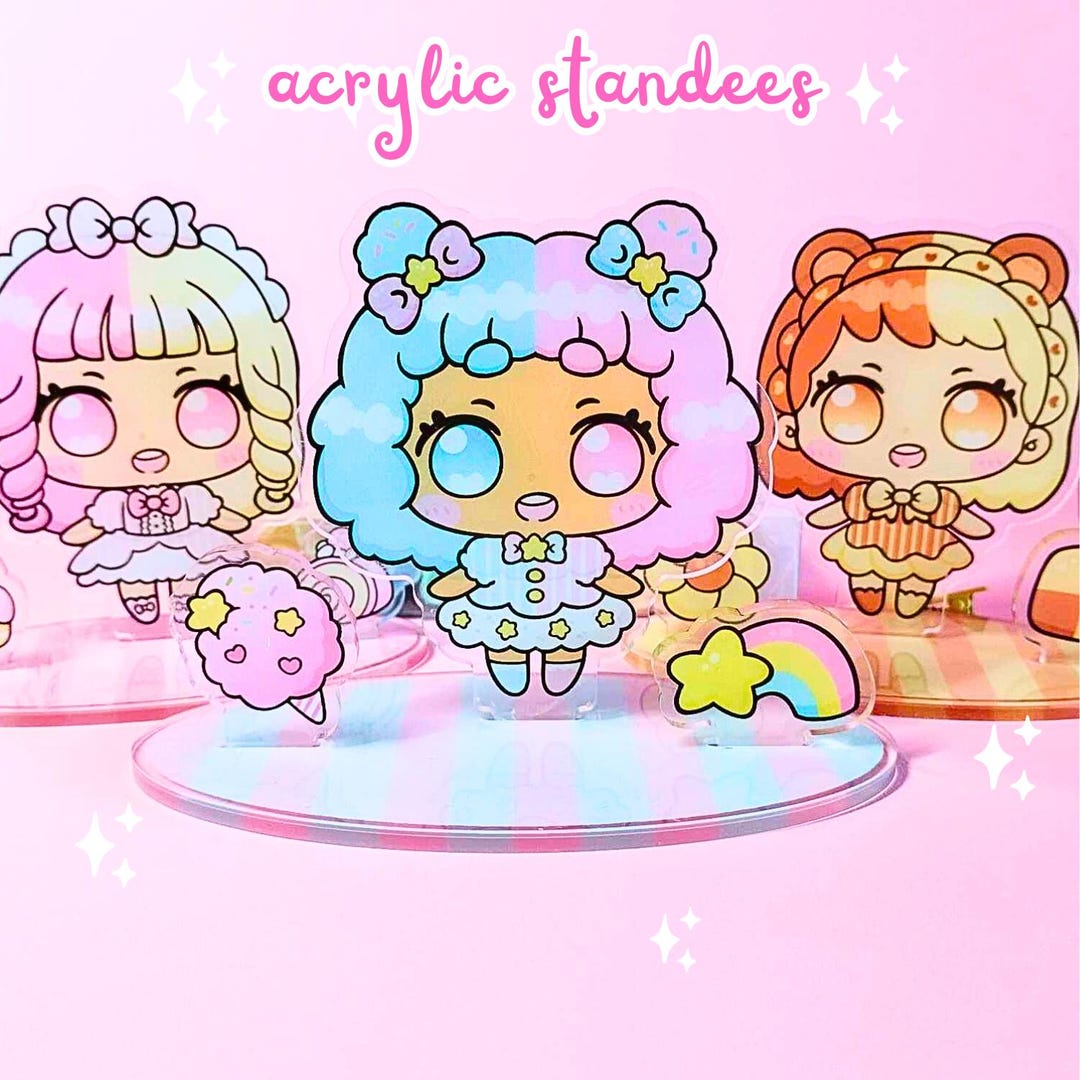 My Sweet Patisserie-cute Kawaii Chibi Acrylic Standees-kawaii Chibi ...