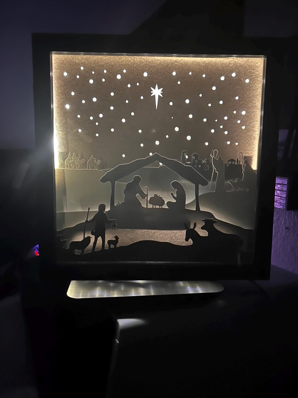 Nativity Shadow Box - Etsy