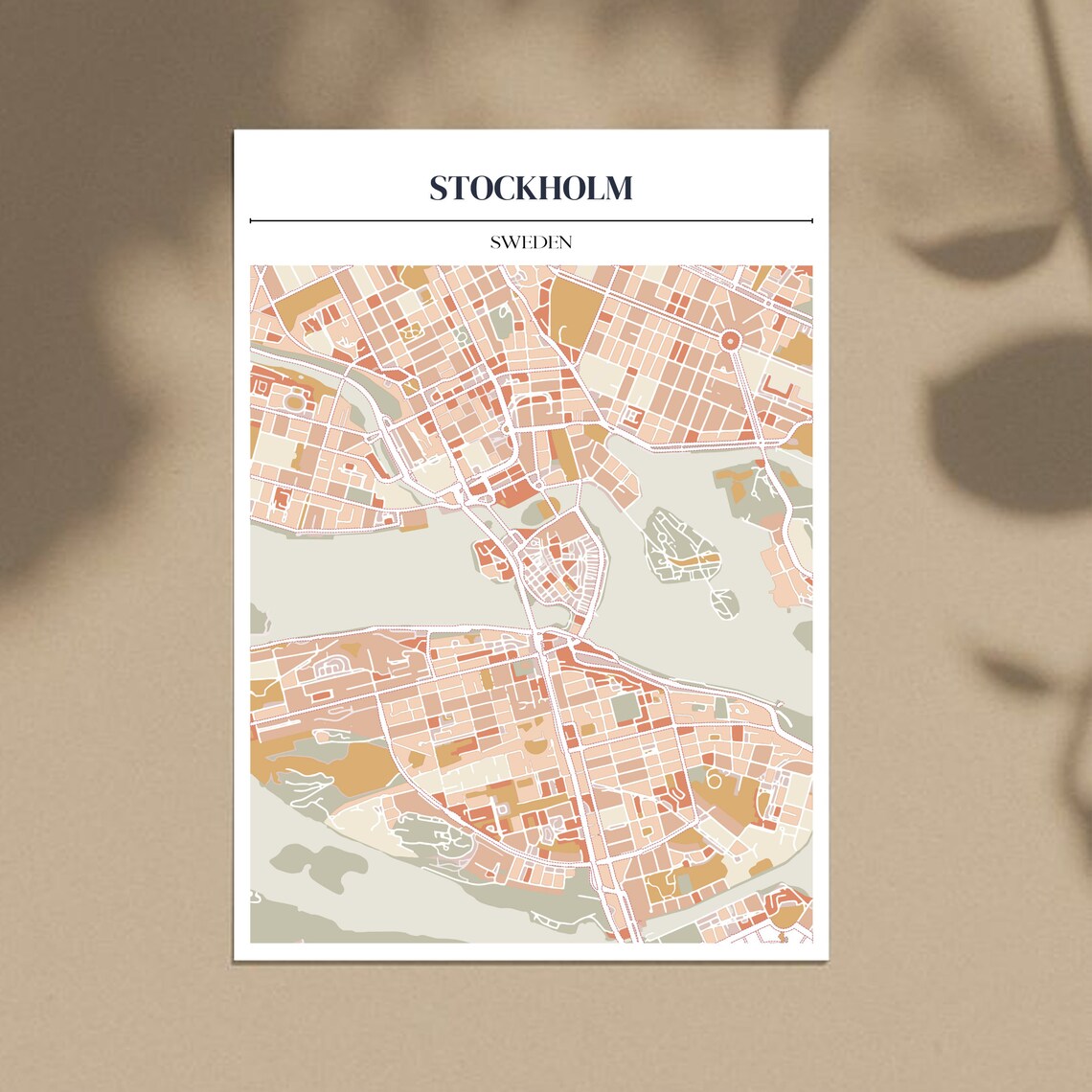 Custom City Map Print, City Map Digital Print, Custom Map Gift ...