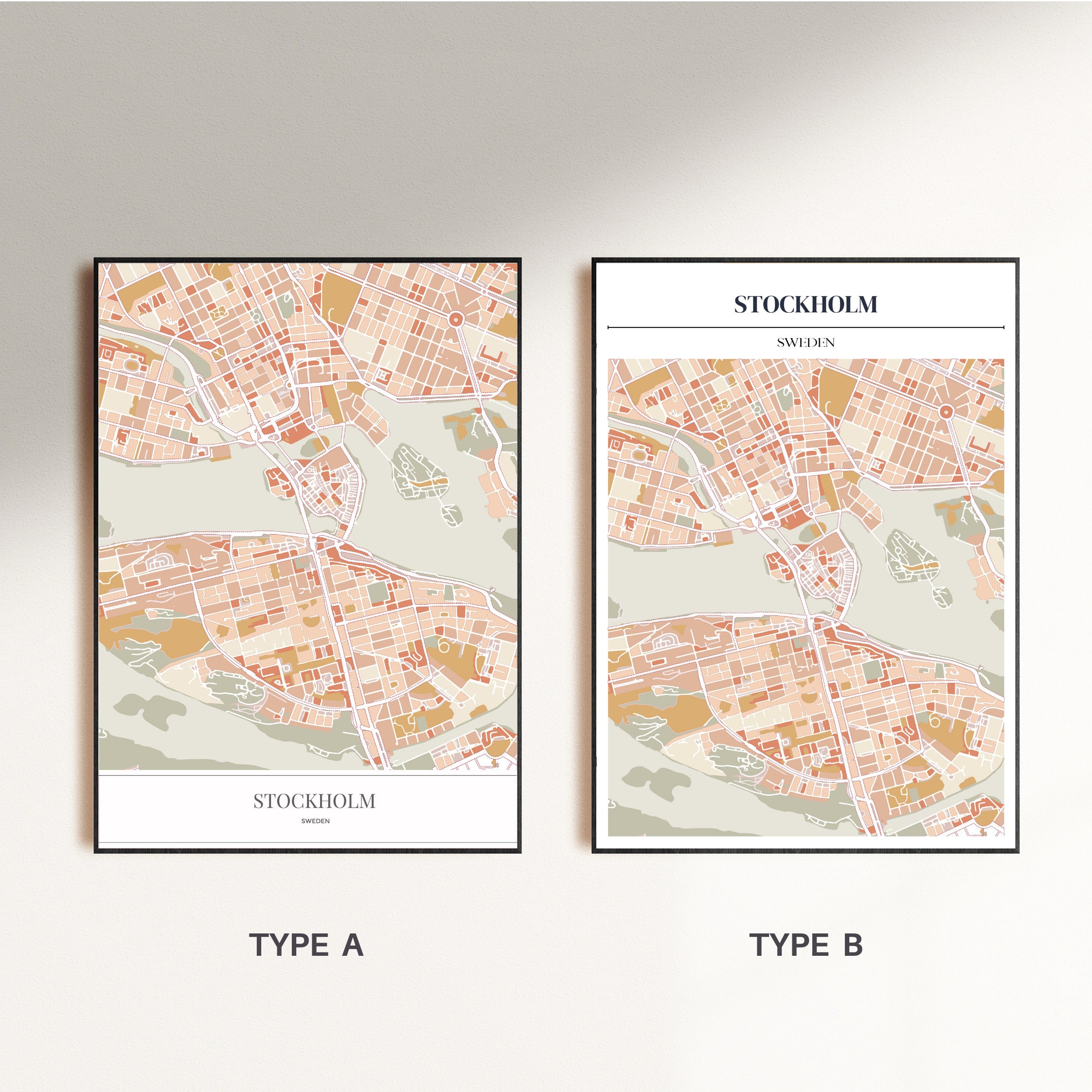 Custom City Map Print, City Map Digital Print, Custom Map Gift ...