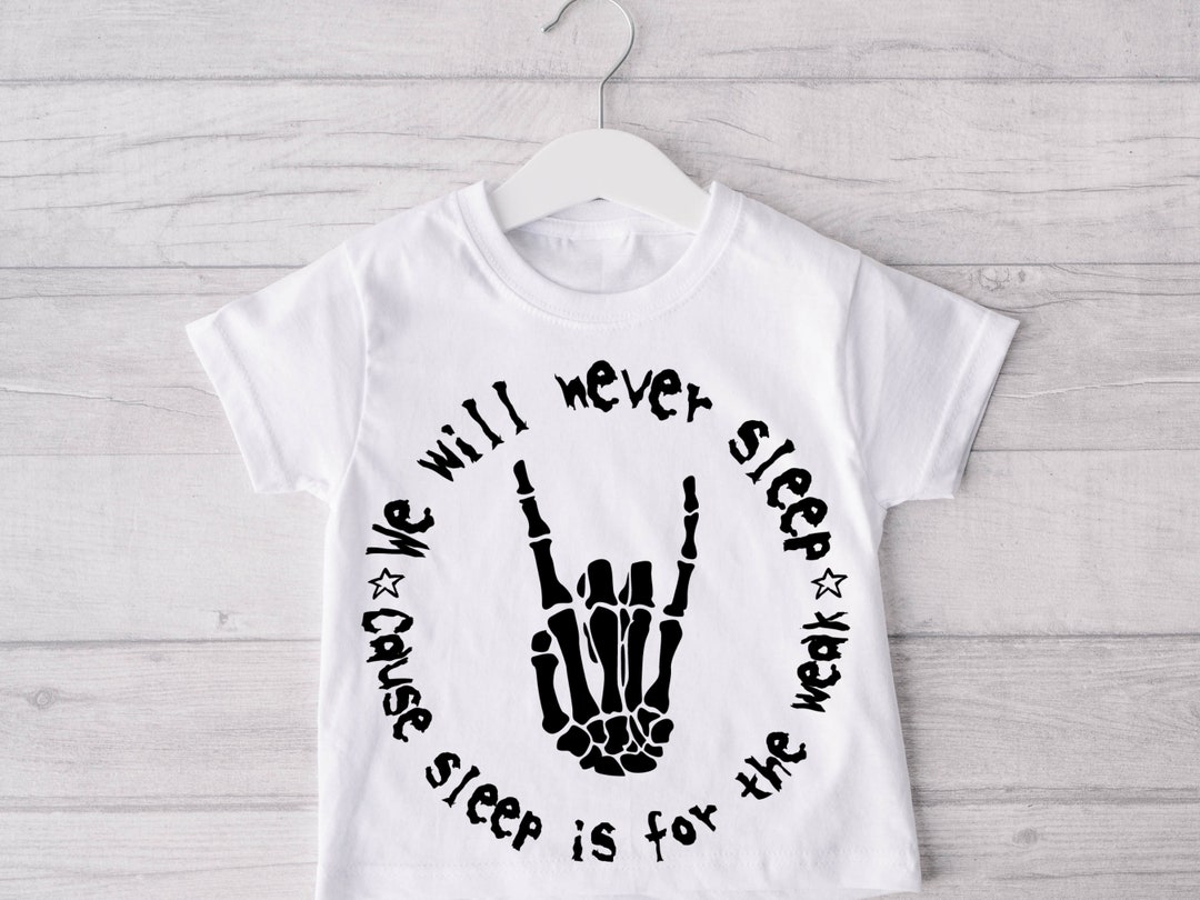 Never Sleep BMTH / Kids Tee / Gift for Kids / Goth Gift / Music Lover ...