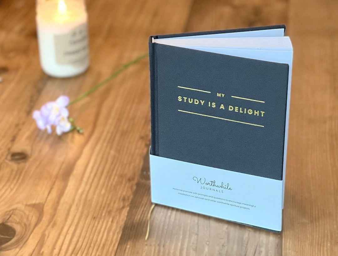 JW Gift - Bible Journal for Jehovah's Witnesses - My Study is a Delight ...