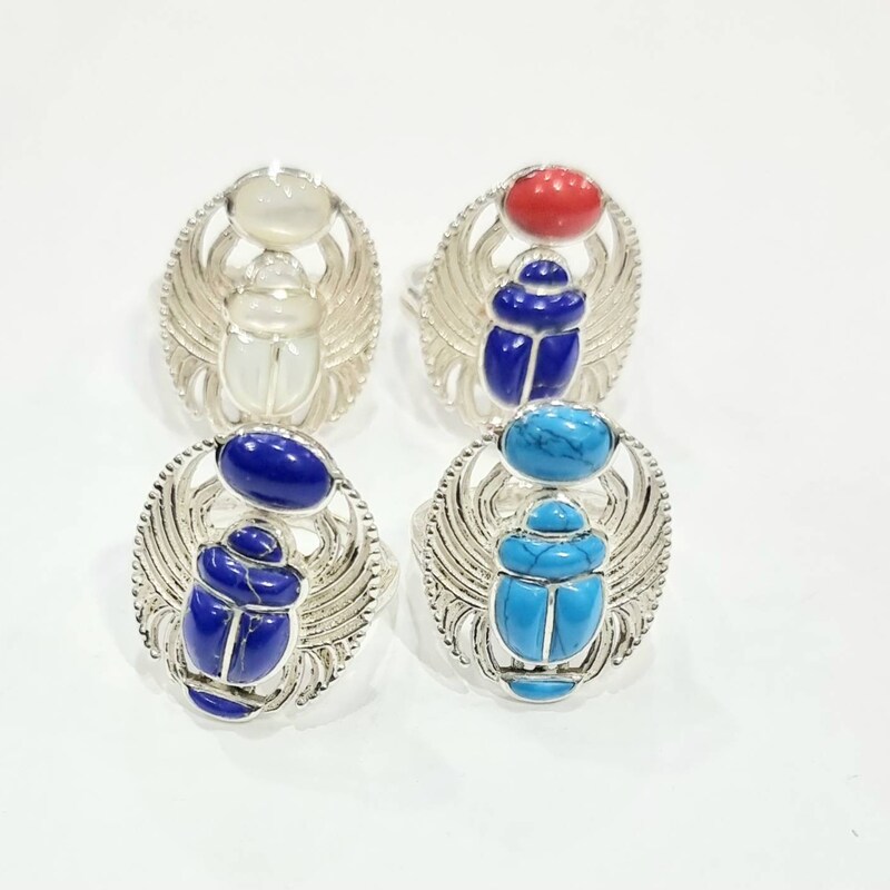 Scarab Ring - Etsy