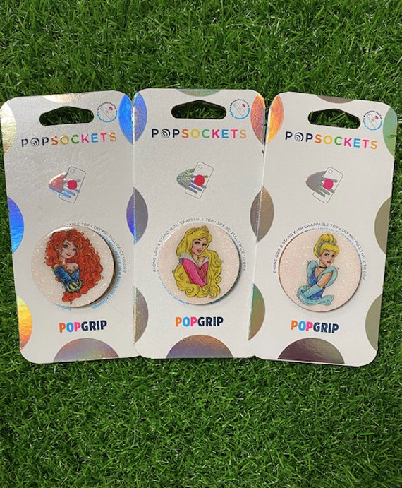 Mickey Minnie Disney Princess Inspired Character Popsockets - Etsy
