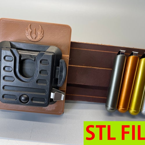 Jedi Lightsaber Covertec Belt Clip 3D Printable Files - Etsy Canada