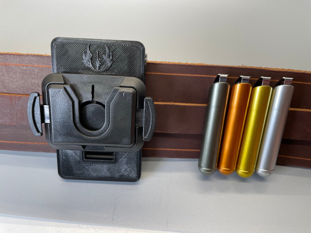 Jedi Lightsaber Covertec Belt Clip 3D Printed Kit - Etsy