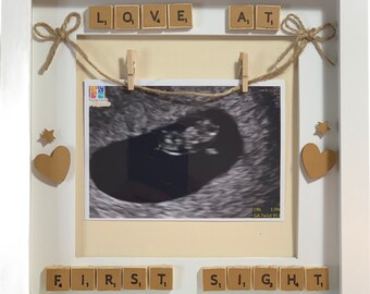 Baby Ultrasound 3D Picture Shadow Box - Etsy