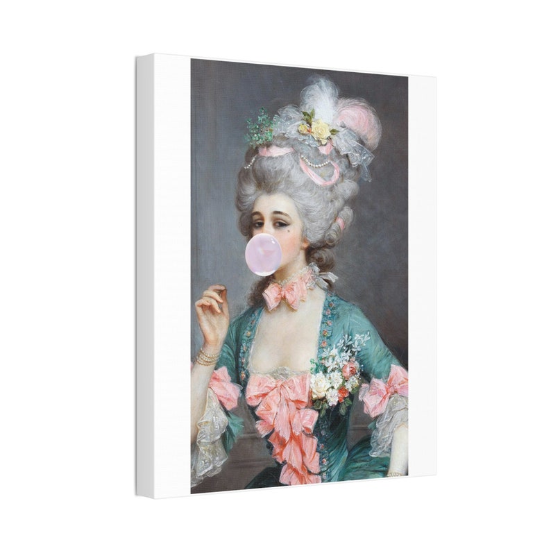 Coquette Home Decor - Madame Bubble - Rococó francés - impresión ...