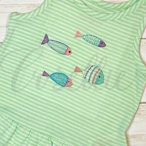 Colorful Fish Embroidery Design, Sketch Fish, Fish, Under the Sea ...