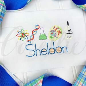 Science Build Your Own Embroidery Design, Science, School, School ...