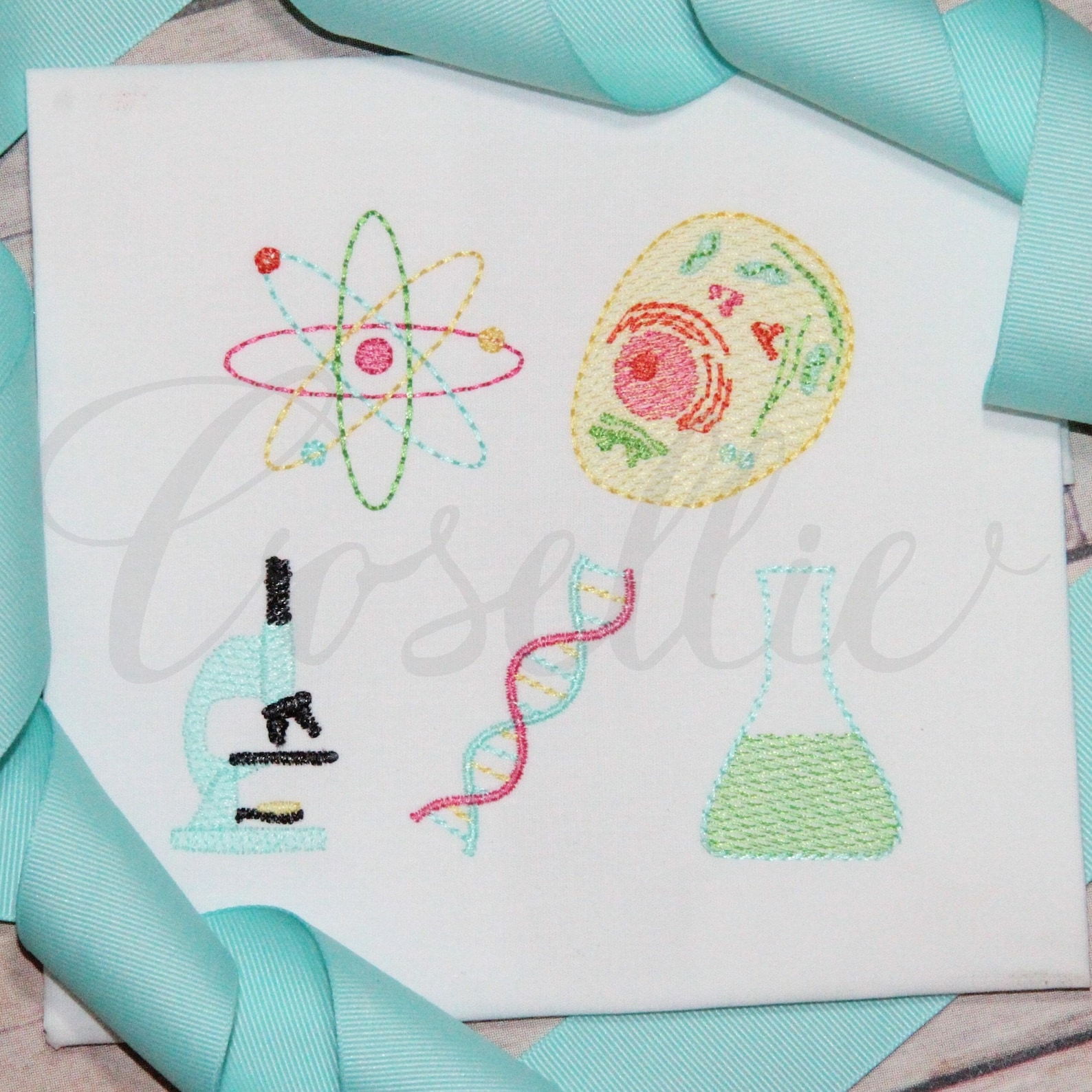 Science Build Your Own Embroidery Design, Science, School, School ...