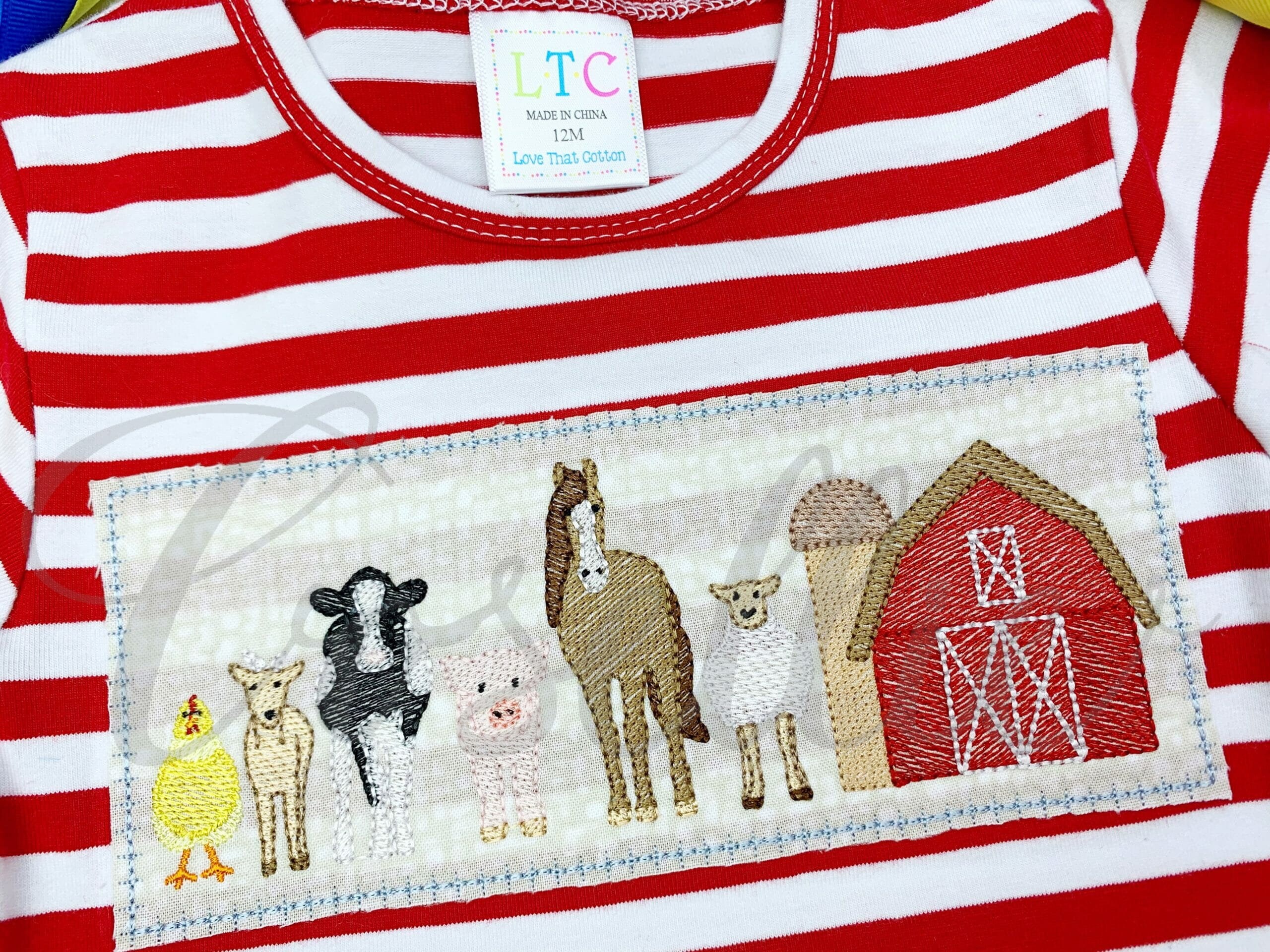 Mini Farm Animals Embroidery Designs, Farm Animals, Farm, Barn, Chicken ...