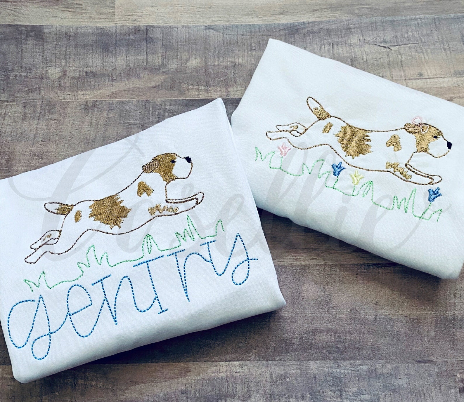 Running Girl Dog Embroidery Design, Puppy Dog, Dog, Running Dog ...